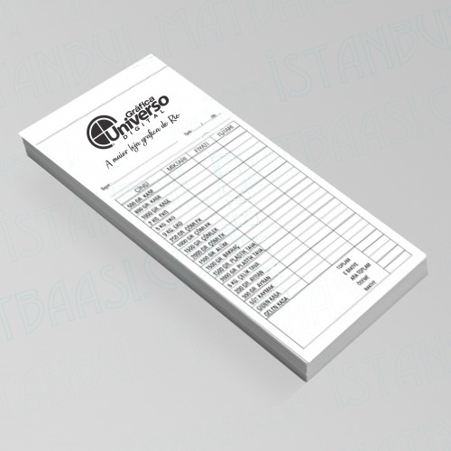 Gráfica Universo Digital - Bloco Autocopiativo | 10x30cm | 1/0 | 25x4